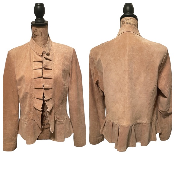 Yvonne & Marie | Jackets & Coats | Yvonne Marie Leather Blazer | Poshmark